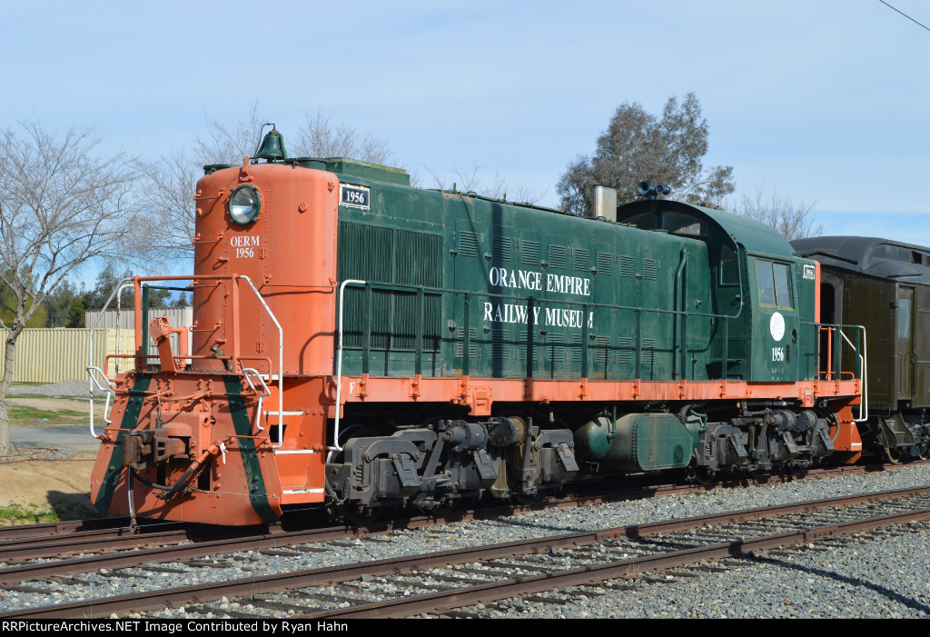 OERM Alco RSD1 1956 Resting Near the Car Barn
